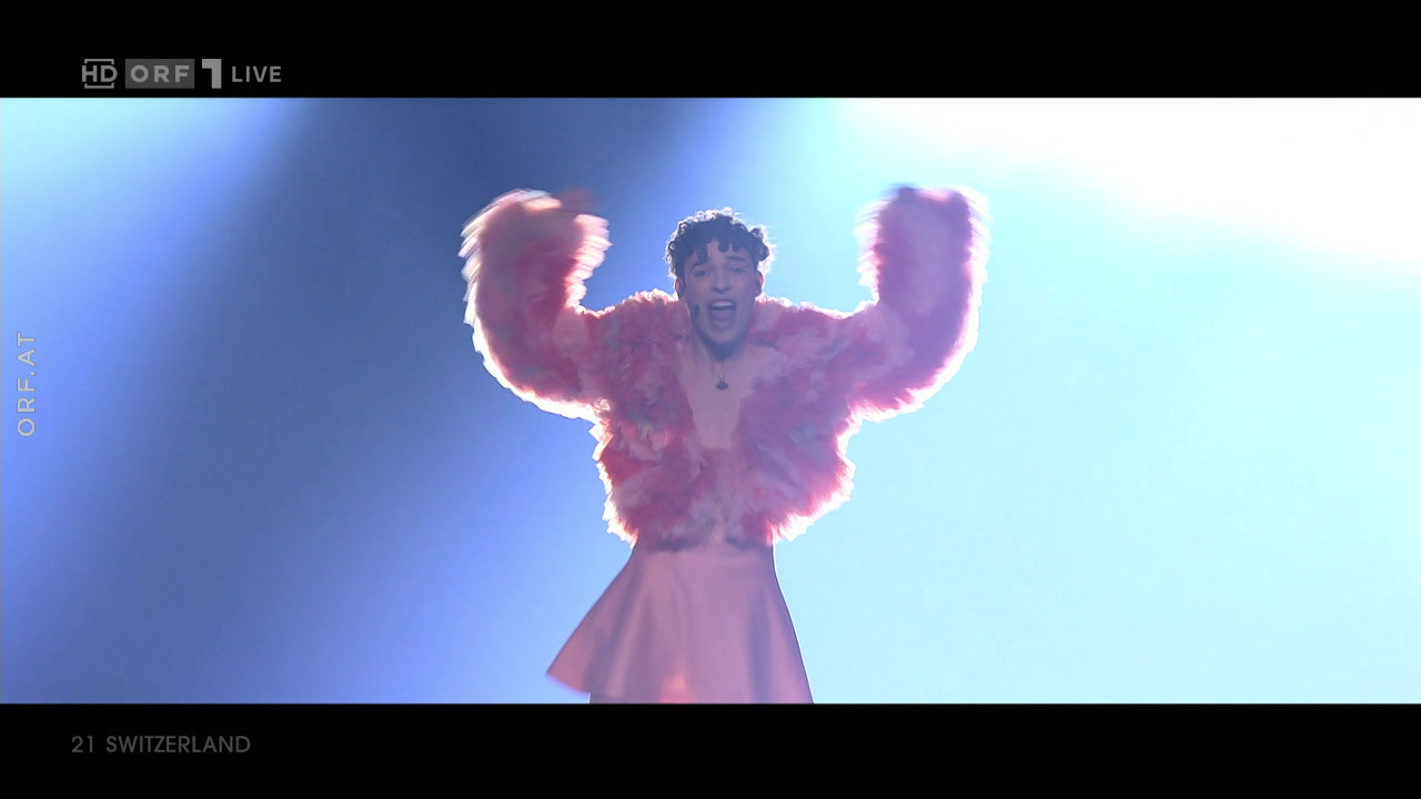 21 Schweiz: Nemo - "The Code" - Eurovision Song Contest 2024: Finale ...