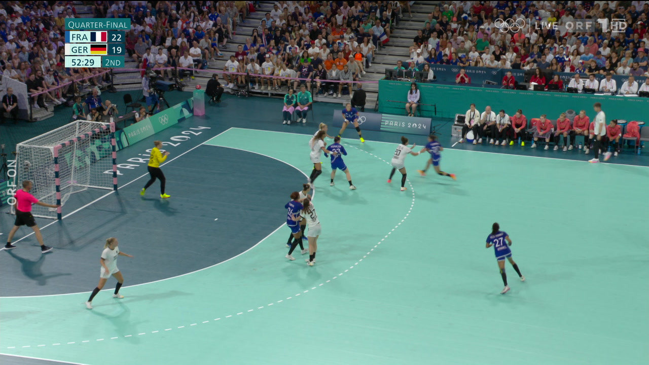 Vorschau auf Handball der Damen: Frankreich - Deutschland - Olympia ...