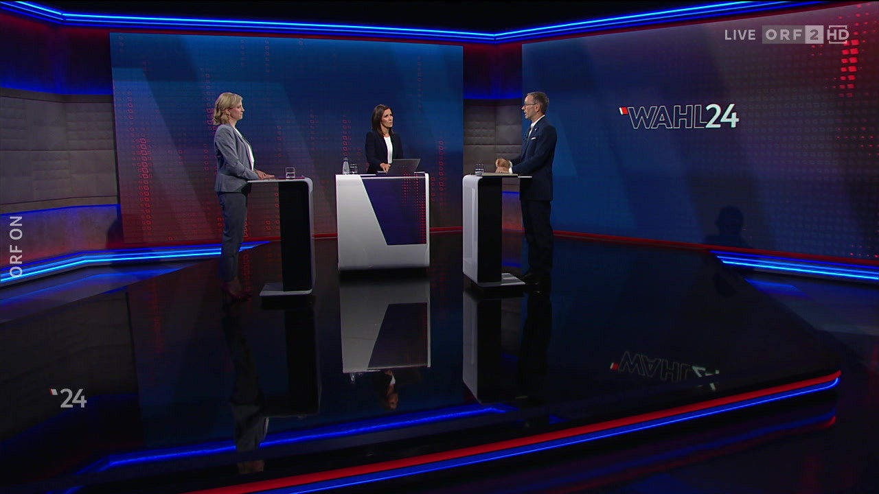 Wie die Senkung der Lohnnebenkosten finanzieren? - Wahl 24 - Die Konfrontation: Herbert Kickl ...